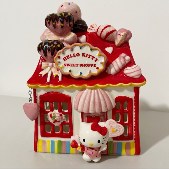 Blue Sky | Art | Hello Kitty Sweet Shoppe Tea Light Ceramic | Poshmark